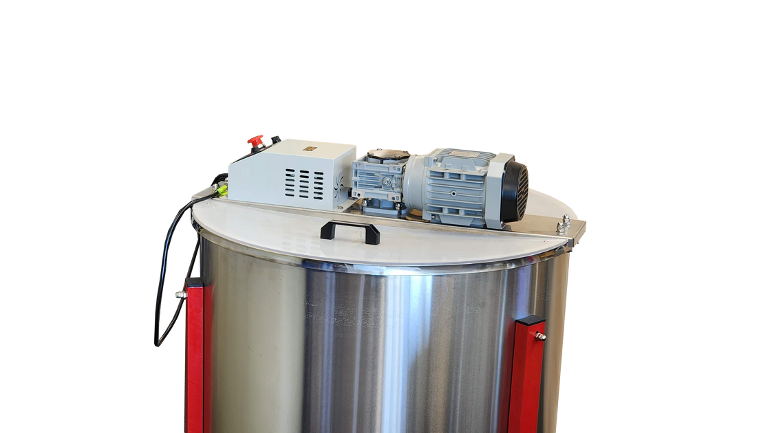 Electric 6-Frame Reversible Honey Extractor | Powerful & Precise